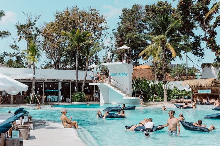 Enjoy Mrs Sippy Pool Club in Seminyak with Family - Mrs Sippy Bali