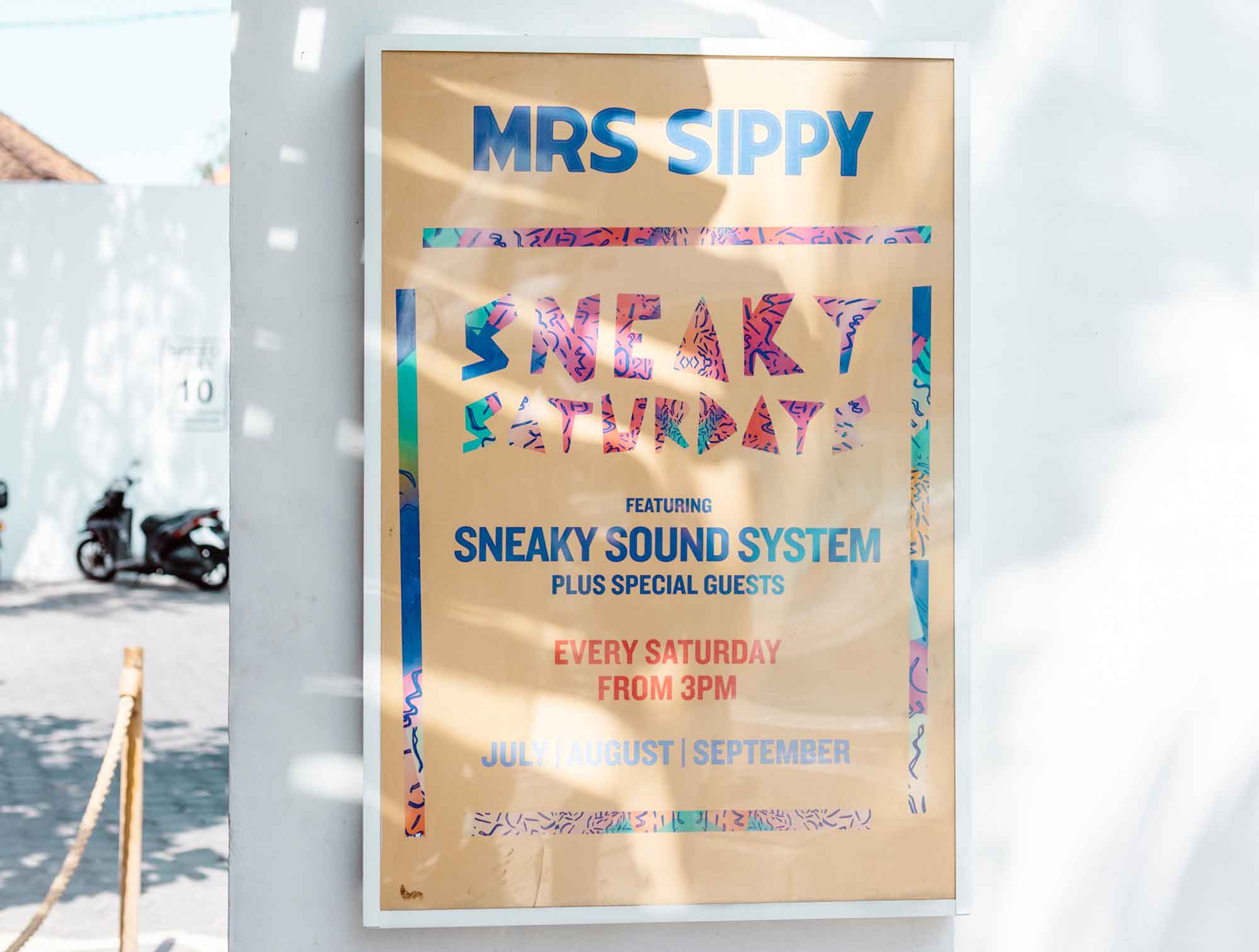 Mrs Sippy Upcoming Events - Mrs Sippy Bali