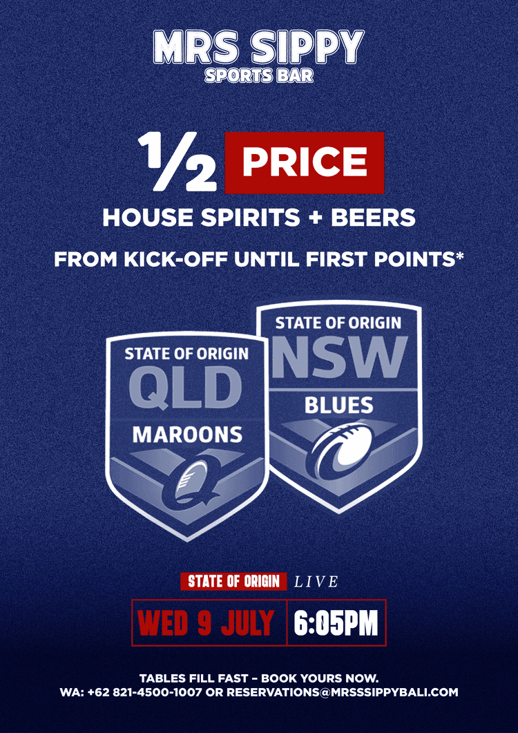 Bali Events - What's On | Mrs Sippy Bali